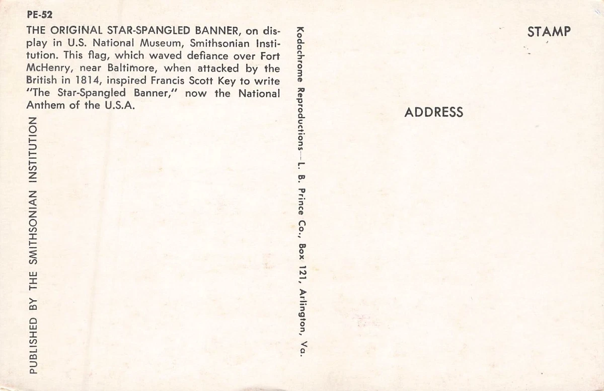 First American Flag Smithsonian