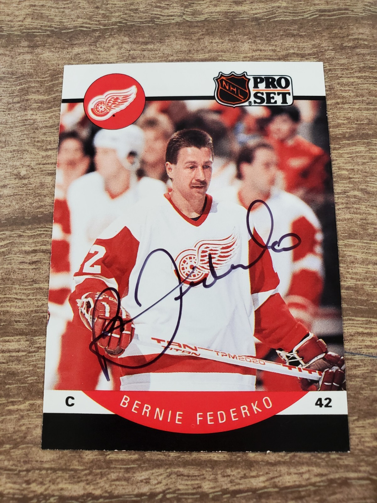 Bernie Federko 1990 Pro Set Hand Signed | eBay