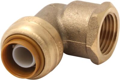 SharkBite U308LF Brass Push Female Adapter Elbow Coupling 90 Degree | eBay