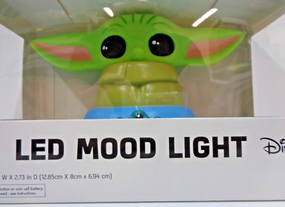 BRAND NEW DISNEY BABY YODA LED MOOD LIGHT~~Star Wars THE Mandalorian ...