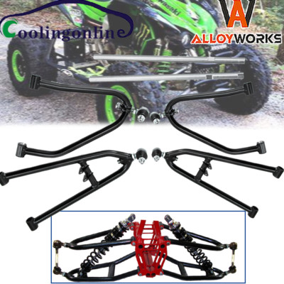 FITS Kawasaki KFX450R KFX 450R ATV Extended Front A-Arms +2" Wider ...