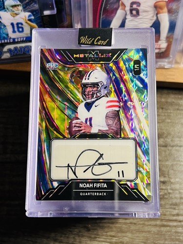 Noah Fifita 2025 Wild Card Metallix PRC 1 of 1 Auto Autograph 1/1 ...