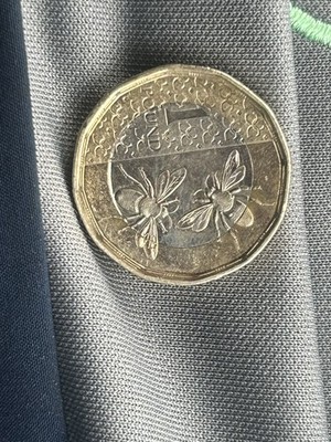 2023 King Charles III £1 Coin, King Charles 3rd, One Pound, Privy Mark ...