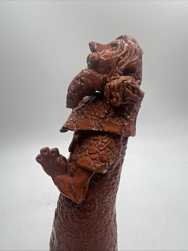 Bledsoe Pottery Monk Religious Figure Sculpture Studio Art 2015 Praying ...