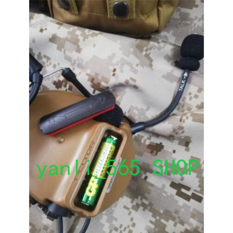 PELTOR Comtac-III C3 Headset Noise Reduction Tactical Brown Headphones ...