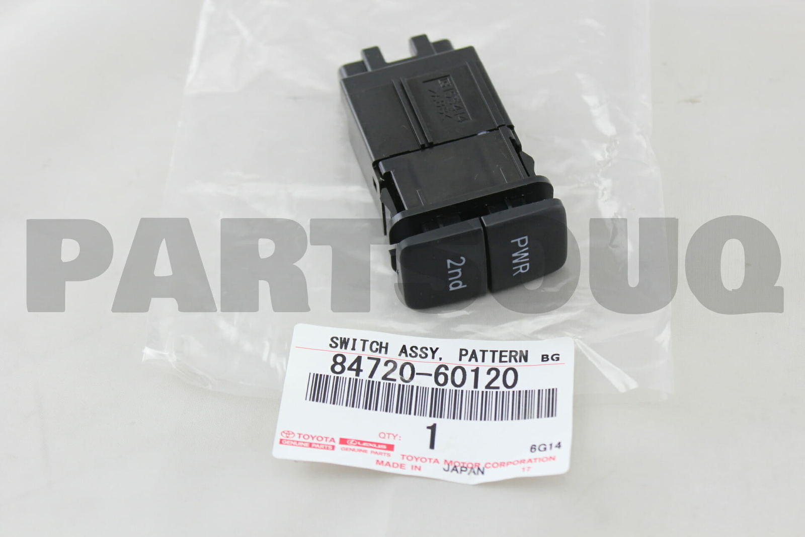 8472060120 Genuine Toyota SWITCH ASSY, PATTERN SELECT 84720-60120 | eBay