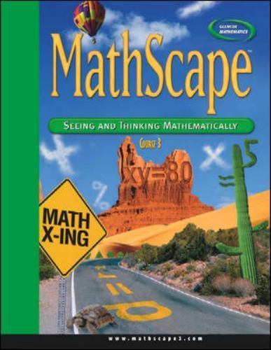MathScape: Seeing and Thinking Mathematically, Course 3, (Glencoe Mathematics).. 9780078604683| eBay