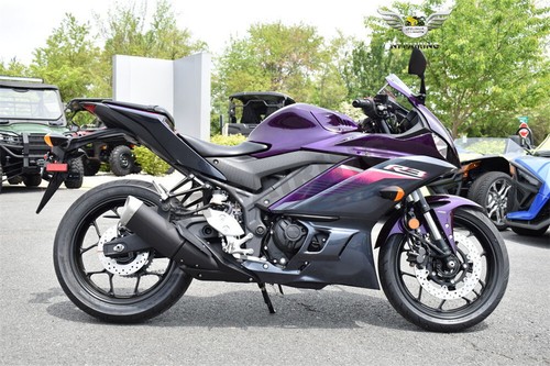 2022-2023 Yamaha R3 R25 GL Purple Black Plastics Bodywork Fairing Kit ...