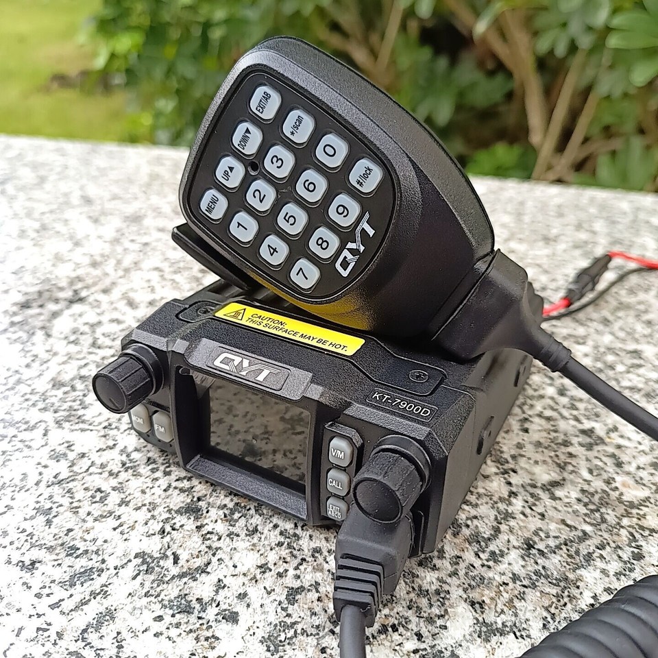 QYT Radio KT-7900D Quad Band Quad-Standby Amateur Mobile Radio Repeater ...