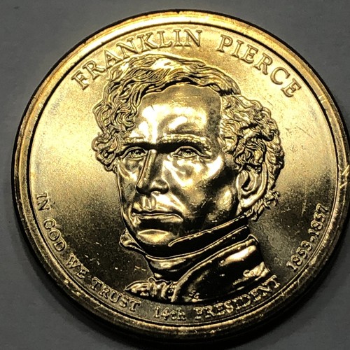 2010 D - Franklin Pierce Presidential Golden Dollar Coin | eBay