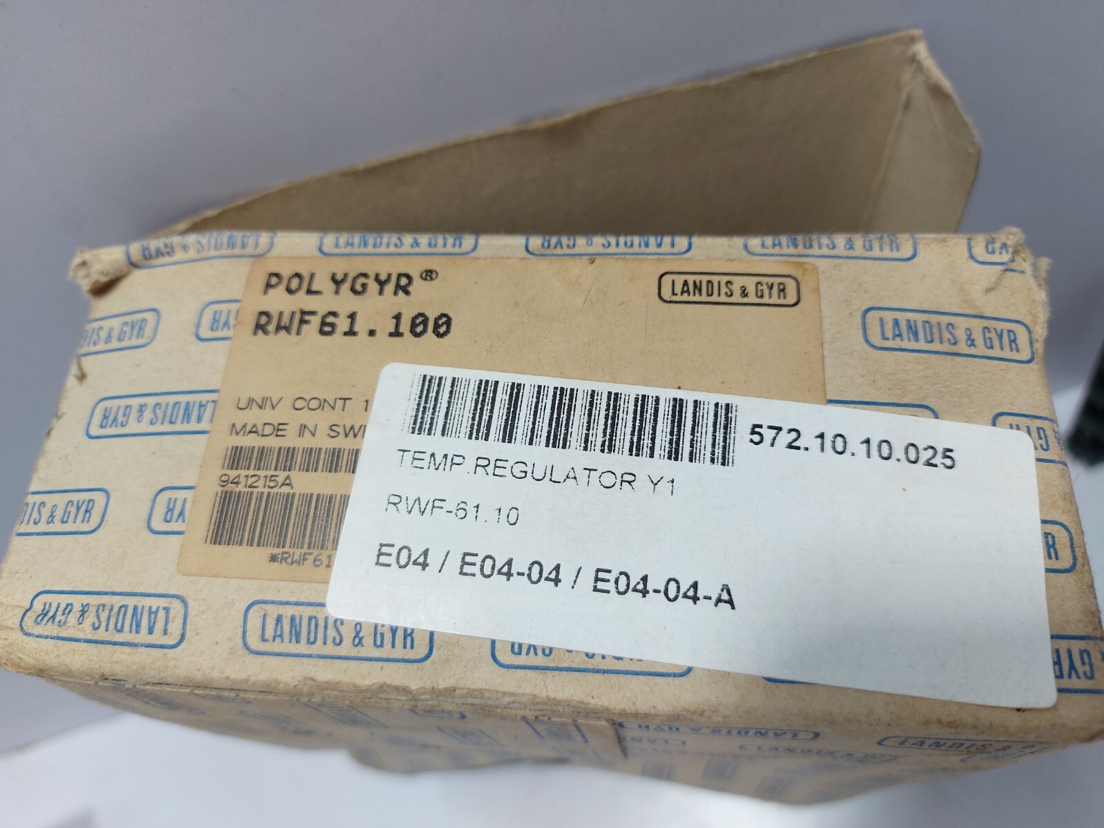 Landis & Gyr POLYGYR RWF61.100 Univ Cont RWF-61.10 | eBay