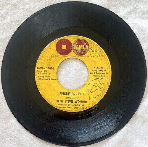 Little Stevie Wonder Fingertips-Part 1 / Fingertips-Part 2 45 RPM 1963 ...