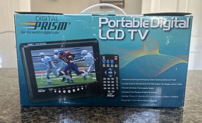 Digital Prism ATSC-710 7" Screen Portable Handheld LCD TV & Ant Remote ...