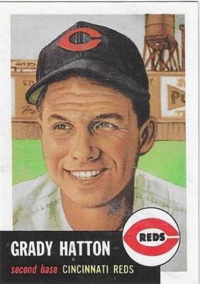 Grady Hatton 1991 Archives/1953 Topps (4990) | eBay