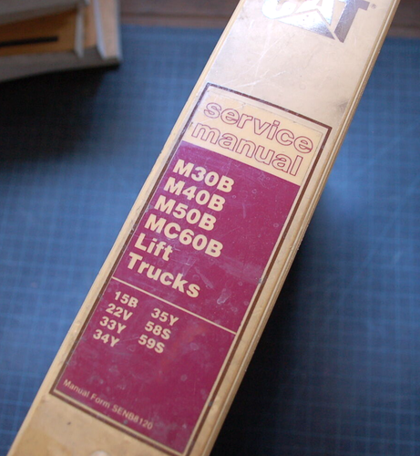Caterpillar M30B M40B M50B MC60B Forklift Repair Shop Service Manual ...