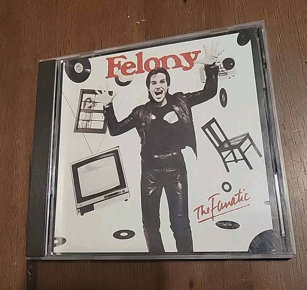 CD FELONY - THE FANATIC / SCOTTI BROS. RECORDS 1992 ORG / RARE, VERY ...