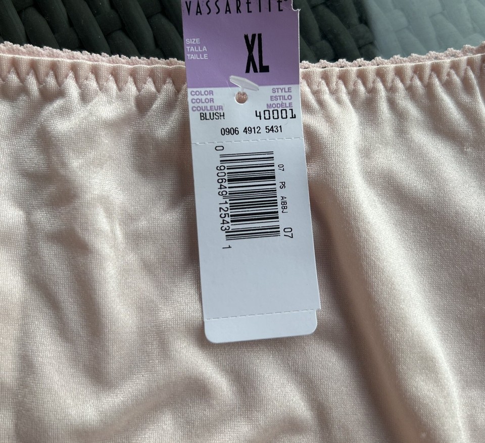 VASSARETTE Under Shapers Light Control Brief Panties XL NWT Lot Of 3 ...