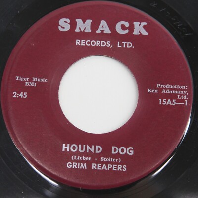 Grim Reapers 7" 45rpm Hound Dog & Crusin' For Burgers 1968 Fuse Cheap ...