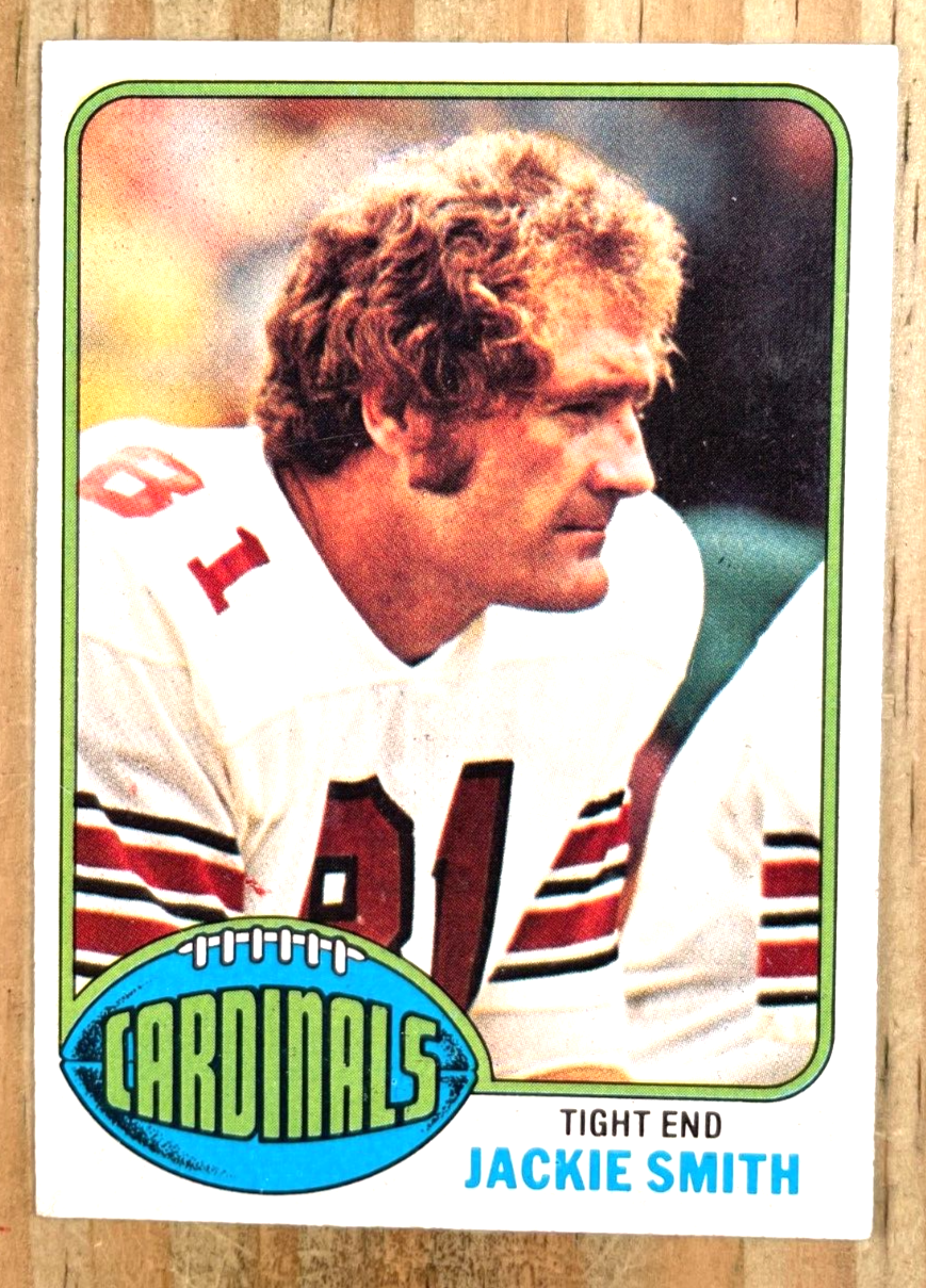 1976 TOPPS JACKIE SMITH CARD#118 ST. LOUIS CARDINALS DALLAS COWBOYS | eBay