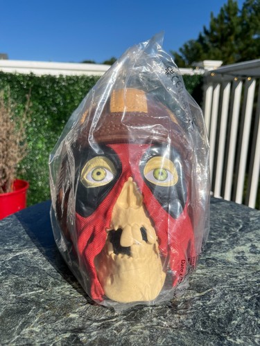 Deadpool And Wolverine Skull Popcorn Headpool Bucket Movie Official New ...