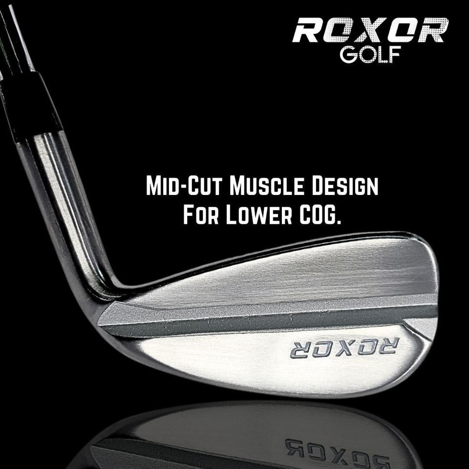 Roxor Golf RXR Iron set Premium 4-Pw Right Handed - Stiff Flex | eBay
