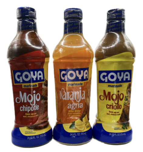 GOYA MOJO CRIOLLO-NARANJA AGRIA- MOJO CHIPOTLE TRIO PACK 24.50 OZ | eBay