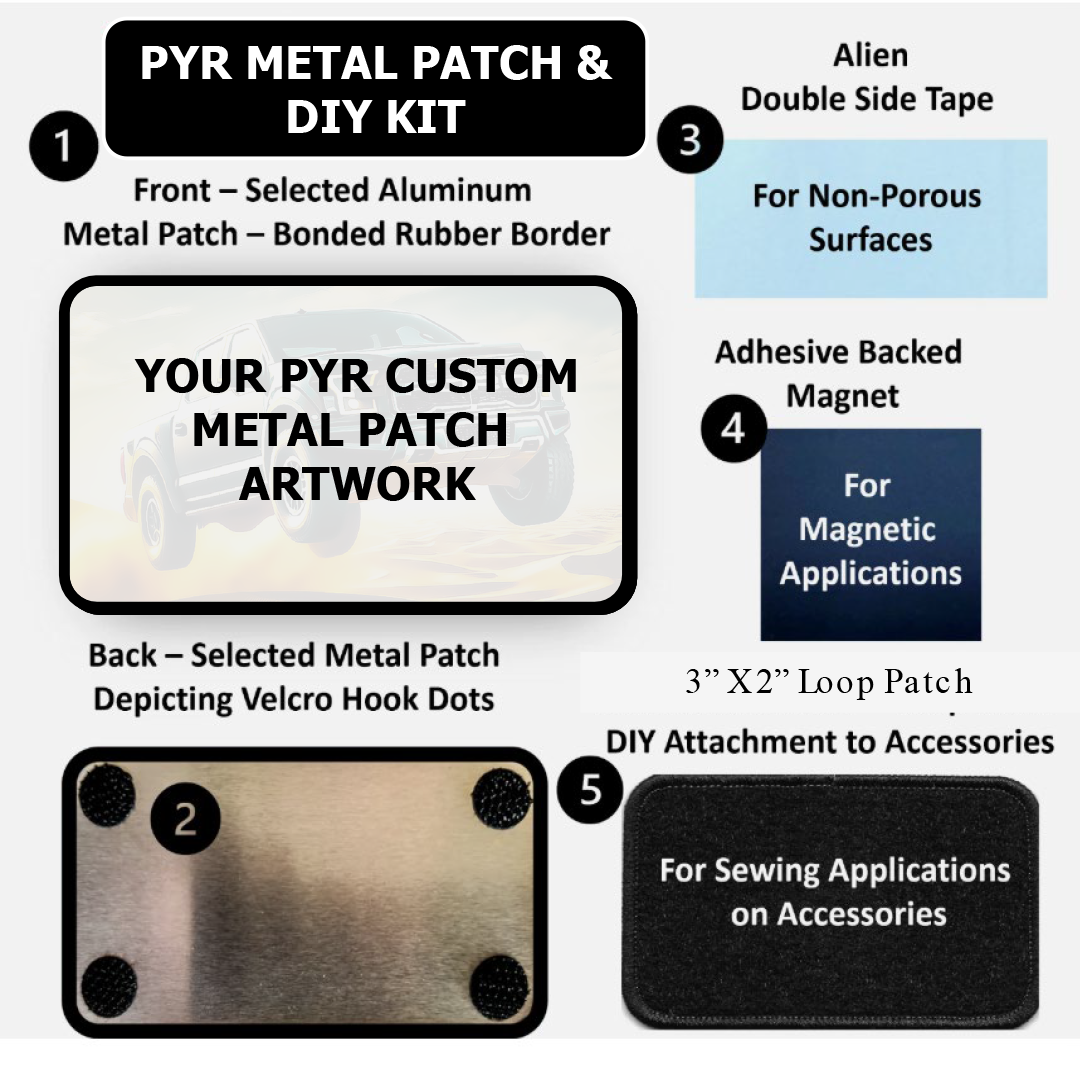 FORD RAPTOR Desert Air RMP - PYR Metal Artwork + Display It Yourself ...