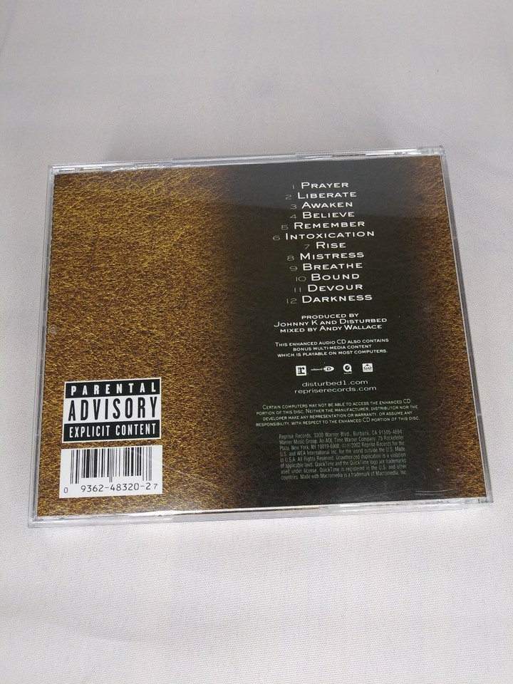 Disturbed Believe 2002 Reprise CD PO GC 93624832027 | eBay