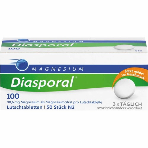 MAGNESIUM DIASPORAL 100 Comprimés À Sucer 50 St PZN07274338 | eBay