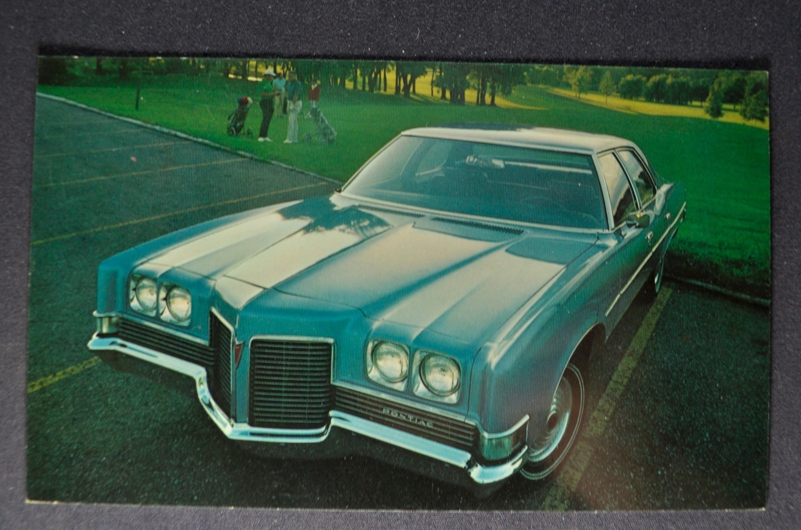 1971 Pontiac Catalina 4-Door Sedan Postcard Excellent Original 71 | eBay