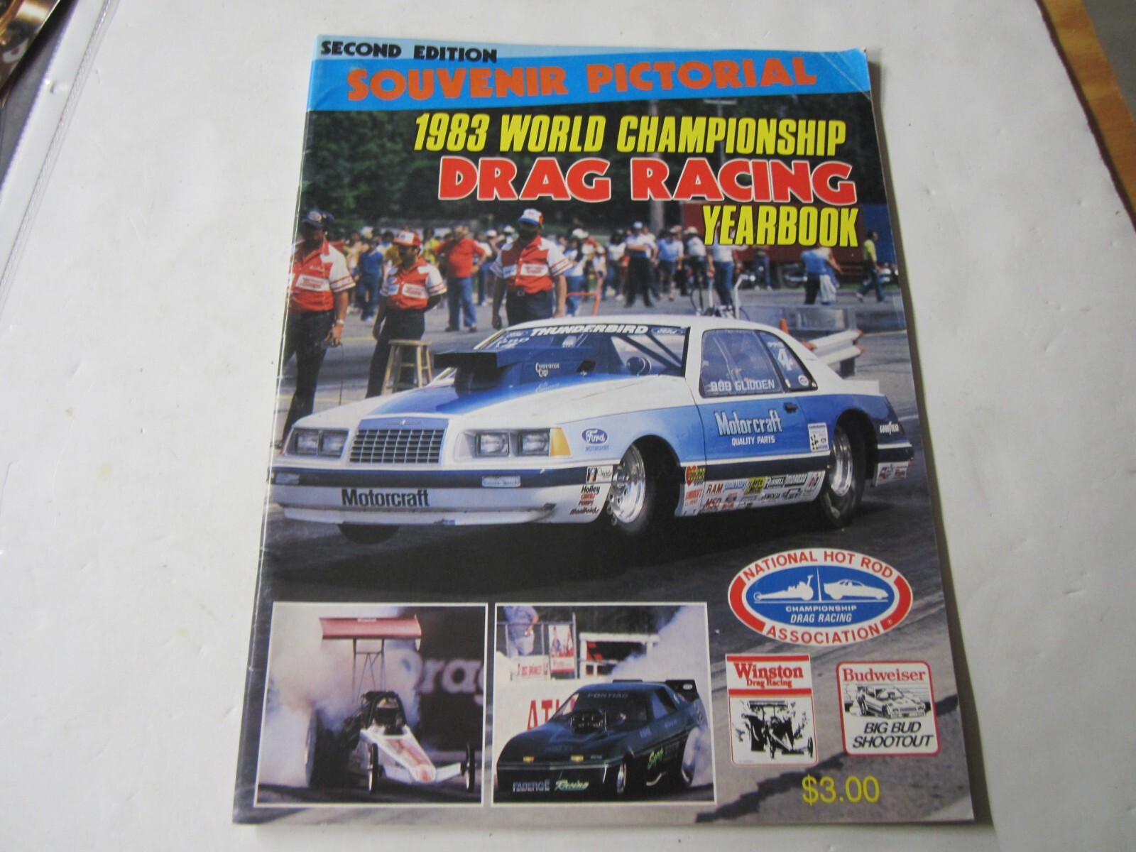 NHRA Classic Original 1983 World Championship Souvenir Drag Racing ...