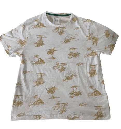 Cactus Man Ricky Singh Aloha Men’s Gold White Palm Tr… - Gem