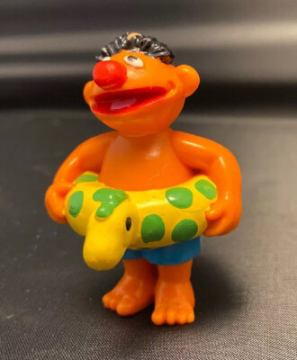 Sesame Street Muppets Ernie With Pool Swim Floatie Bert & Ernie Action ...
