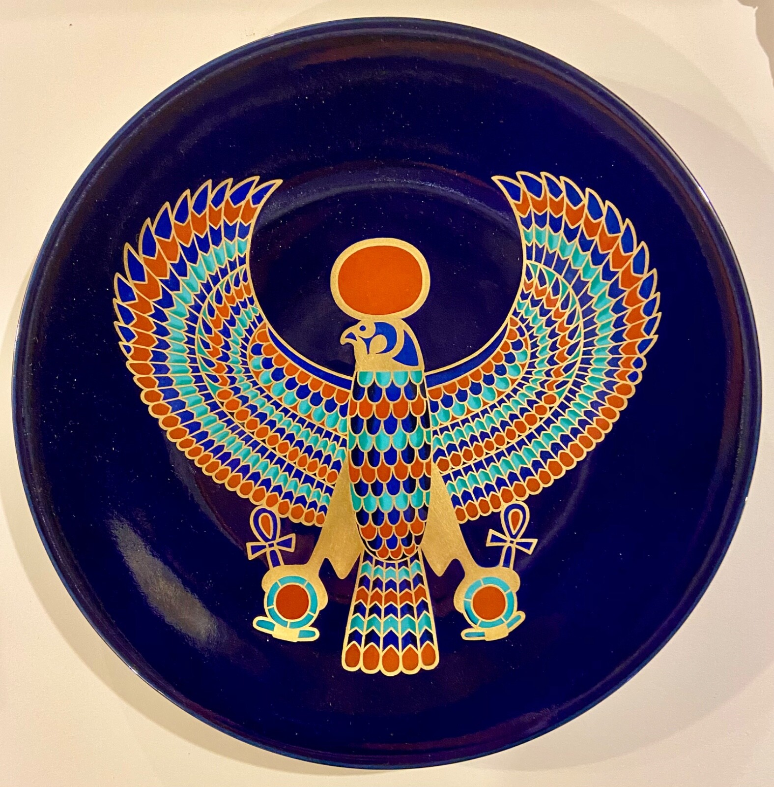 Vintage Limited Edition Haviland Limoges Porcelain Tutankhamun Falcon ...