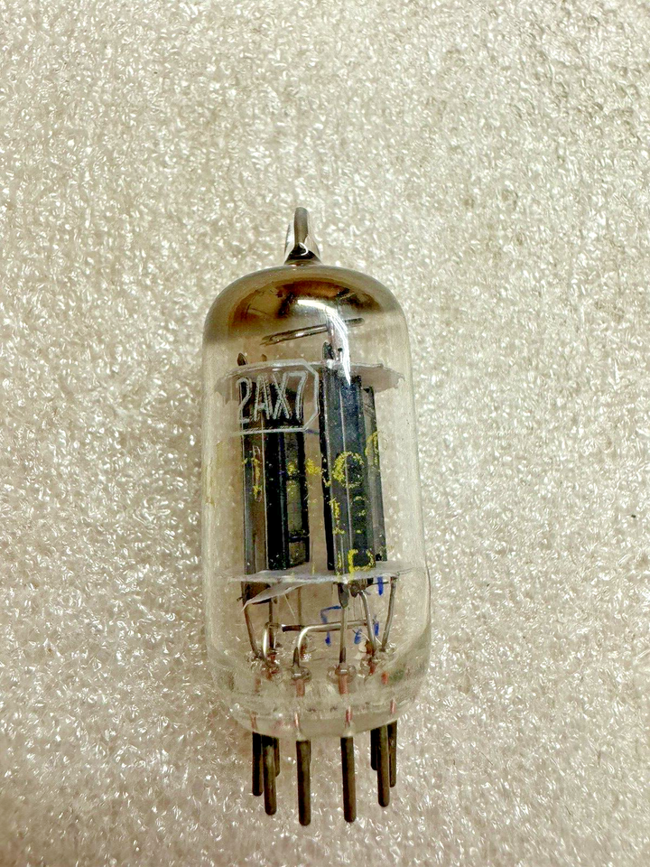 Westinghouse 12AX7 Black Plate D - Getter Preamp Tube | eBay