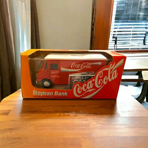 Coca Cola StepVan Bank 1996 1/43 Scale Die Cast Metal ERTL NIB *READ ...