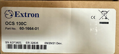 Extron OCS 100C Occupancy Sensor 60-1664-01 - Ceiling Mounted | eBay