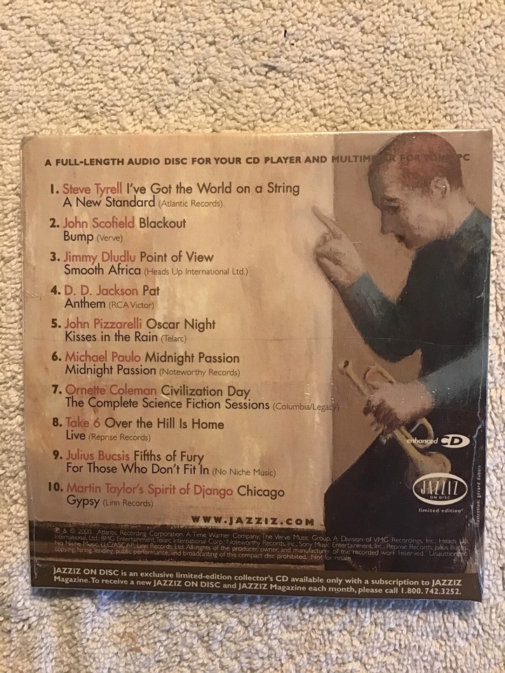 Jazziz CD May 2000 New Fast Shipping | eBay
