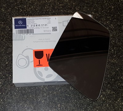 Genuine Mercedes-Benz C, E, S, CLS-Class passenger mirror glass ...