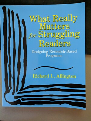 What Really Matters for Struggling Readers : Designing Research-Based ...