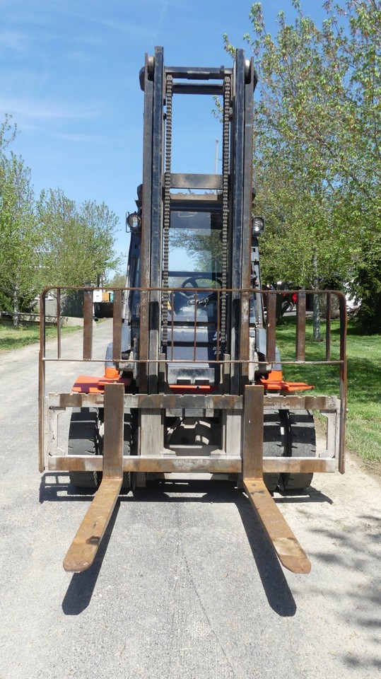 Toyota Forklift Diesel Dually 7FDU35 8,000 Lb. 179" Lift Height | eBay