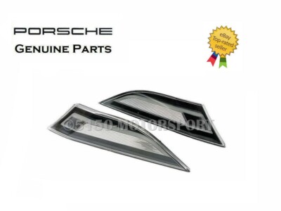 Porsche LED Clear Side Marker Light Set 991 981 718 Carrera GENUINE ...