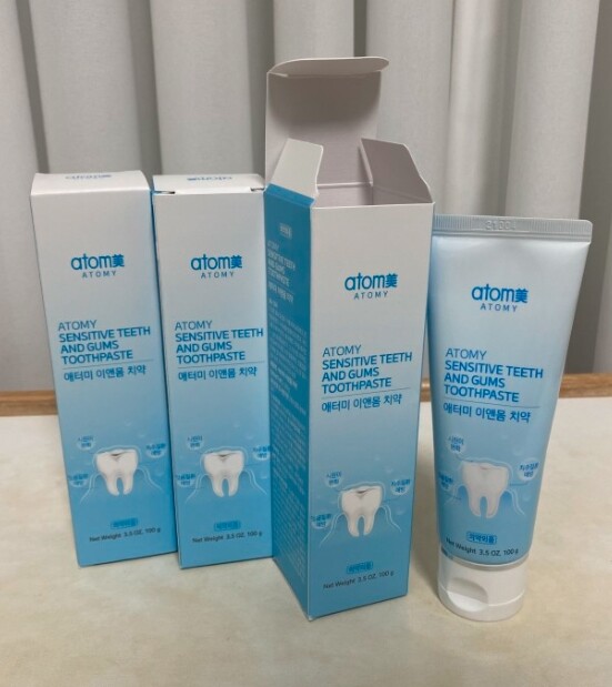 ATOMY Sensitive Teeth And Gums Toothpaste 100g K-Beauty from Korea | eBay