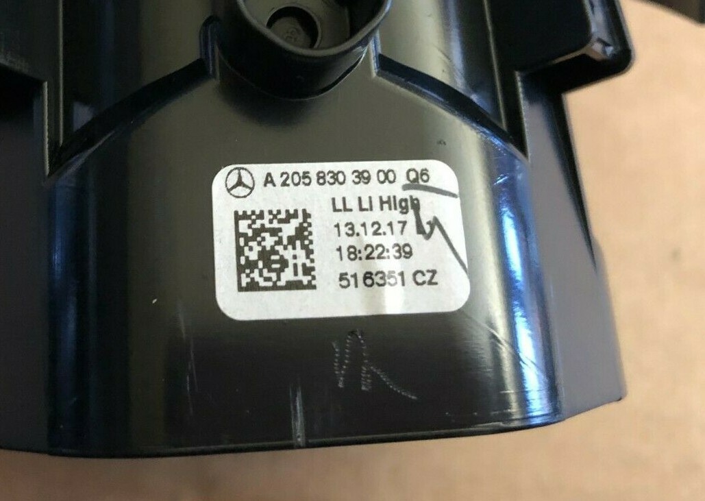 2017 2018 Mercedes C300 C63 C43 GLC300 GLC43 FRONT LEFT AIR VENT ...