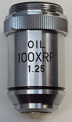 N Microscope Objective Lens Oil 100XRP 1.25 | eBay