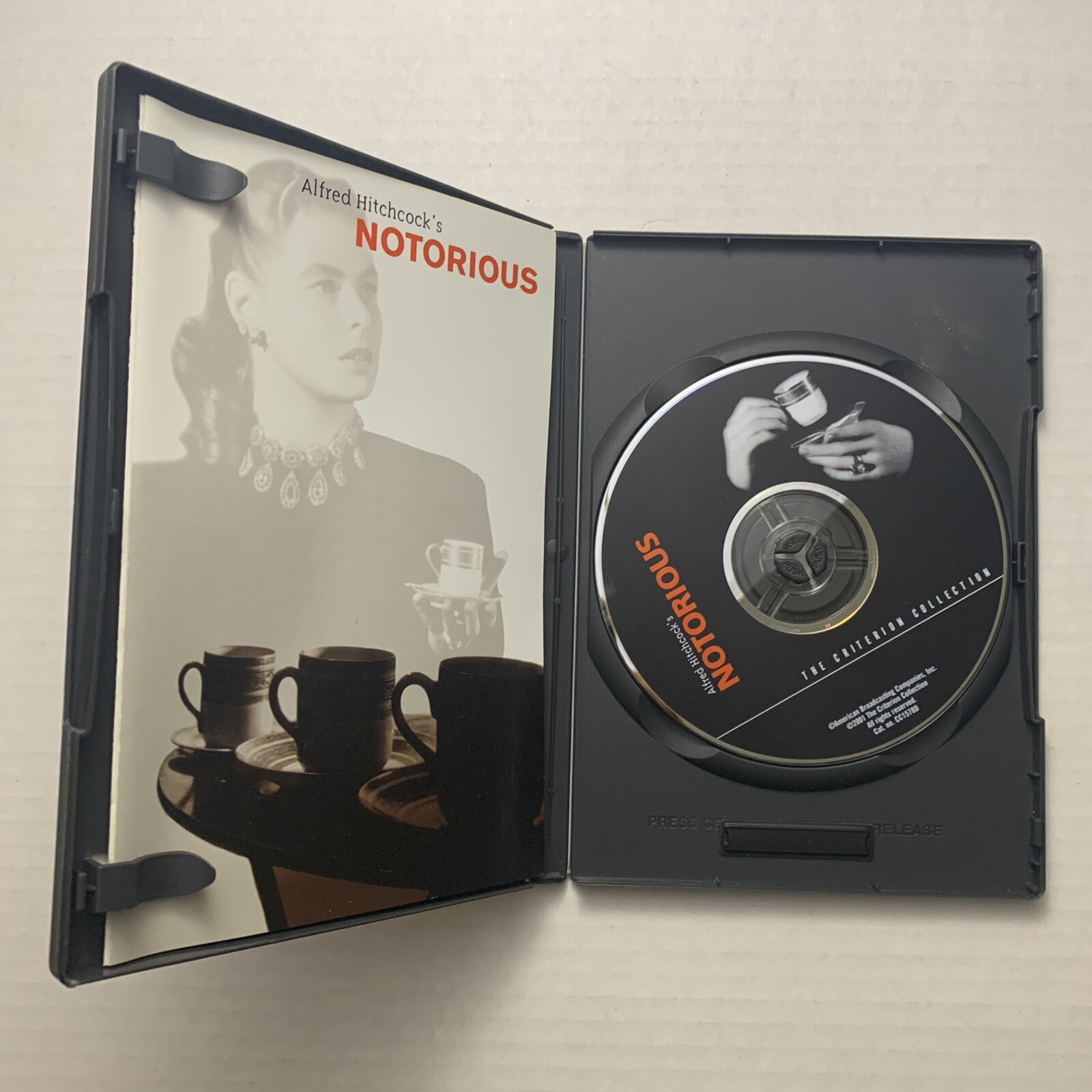 Notorious (DVD, 2001, Criterion Collection) + Insert 715515012720| eBay