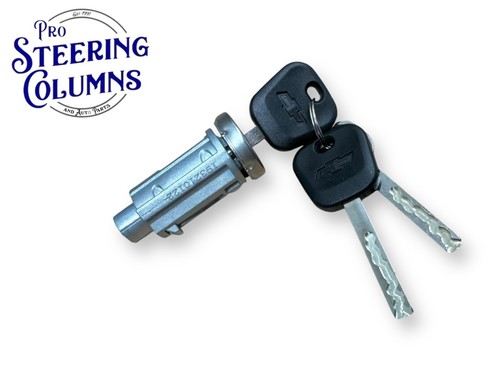 20-23 Silverado Sierra Ignition Lock Cylinder 2 Chip Keys New 13528553 ...