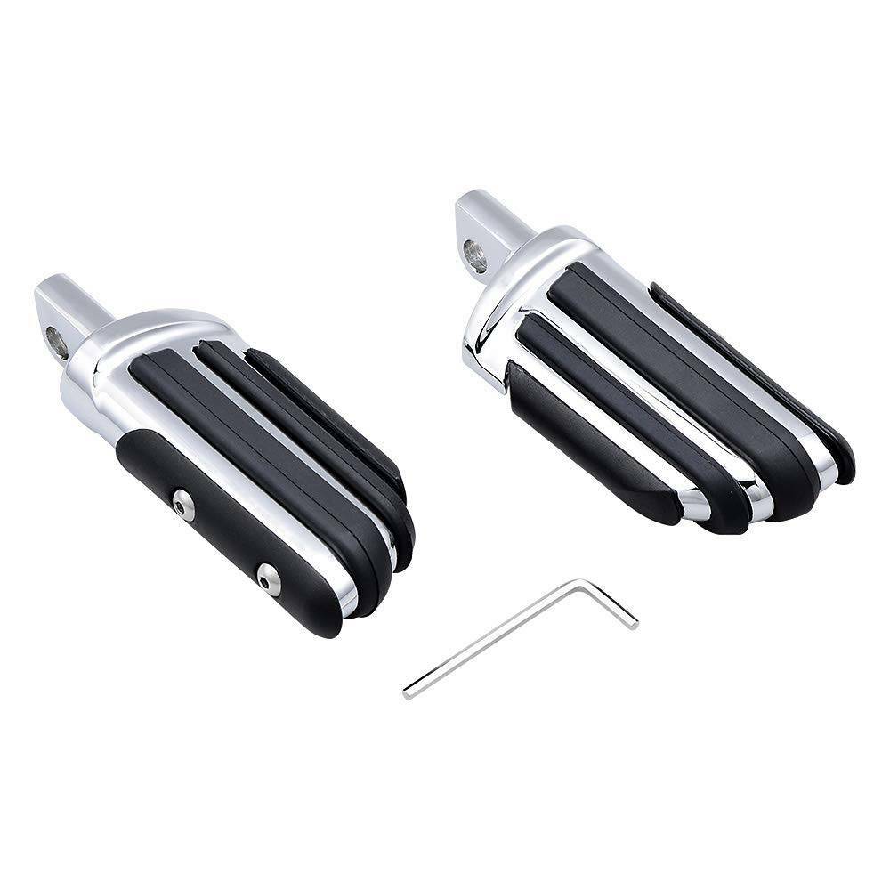 1-1/4" Long Highway Pegs Foot Rests For Harley Davidson Heritage ...