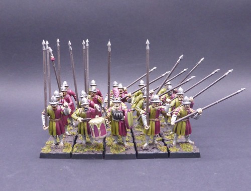 20 Renaissance Infantry Fantasy Historical Miniatures 28mm Painted ...