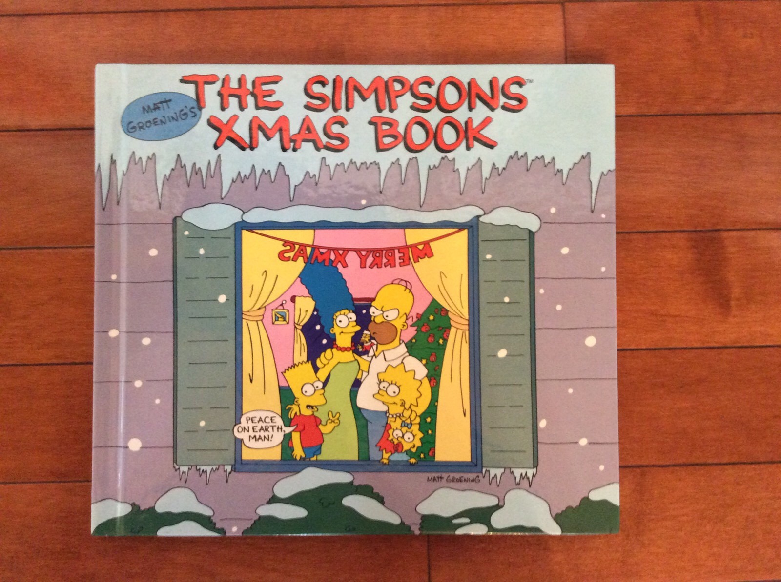 The Simpsons Xmas Book First Edition Hardcover Matt Groening | eBay